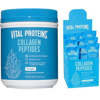 Vital Proteins Original Peptídeos de Colagenio 567gr + 10 Saquetas - Atida