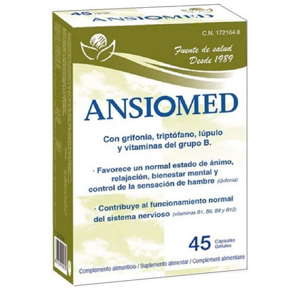 Bioserum Ansiomed 45 Cápsulas - Atida
