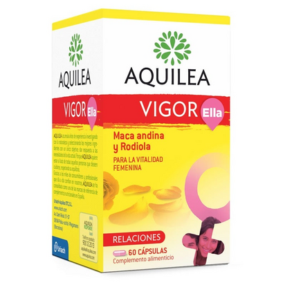 Aquilea Vigor Ella Maca Andina y Rodiola 60 Cápsulas - Atida