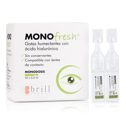 Brill Pharma Monofresh Lágrimas Artificiales Monodosis 30 x 0,4 ml - Atida