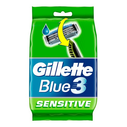 Gillette Blue 3 Sensitive Maquinilla de Afeitar 4+1 uds - Atida