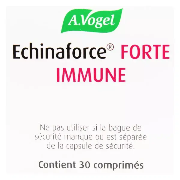 A.Vogel Echinaforce Forte Immune 30 comprimés | Pas cher