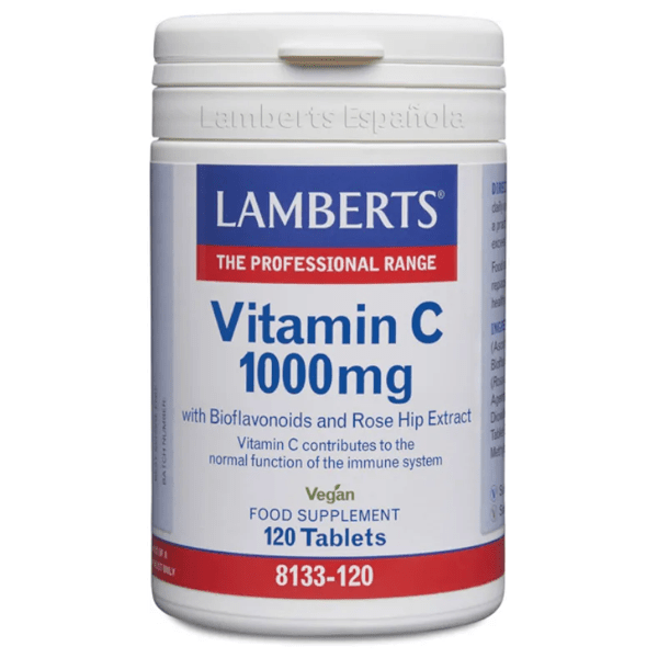 Comprar Lamberts Vitamina C 1000 mg + Bioflavonoides y Escaramujo 120 ...