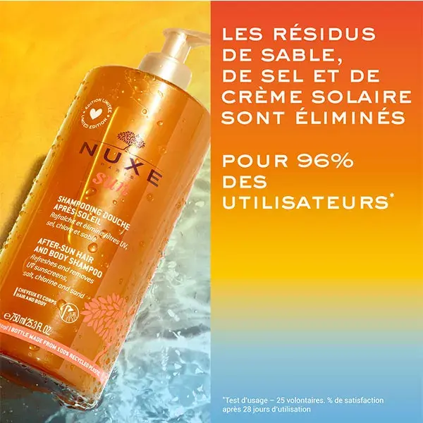 Nuxe Sun Shampooing Douche Après Soleil 750ml Pas Cher