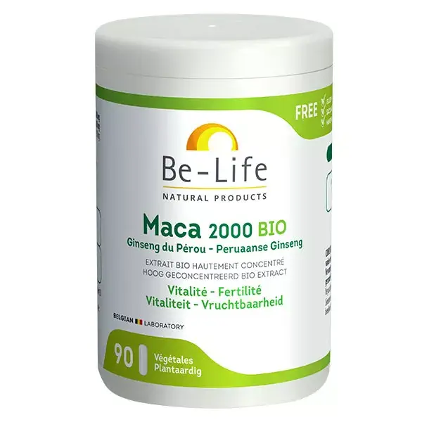 Be-Life Maca 2000 Bio 90 gélules | petit prix