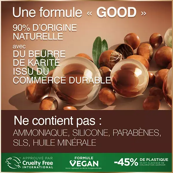 Garnier Good Coloration N°9.1 Blond Clair Vanille | Pas cher