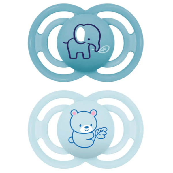 MAM Perfect Pacifier Matte Blue +6m 2 pcs