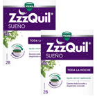Buy Atida ZzzQuil All Night Sleep with Melatonin 2x28 Tablets at a ...