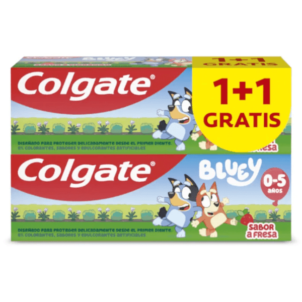 Colgate Kids First Smiles Strawberry Toothpaste 0-5 Years 2x50ml