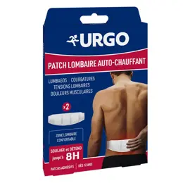 Urgo - Patch auto-chauffant lombaires x2 | Atida | Santédiscount