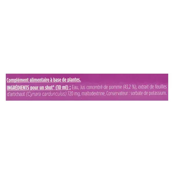 Gerlinéa Concentré à l'Extrait d'Artichaut Détox 70ml | Pas cher