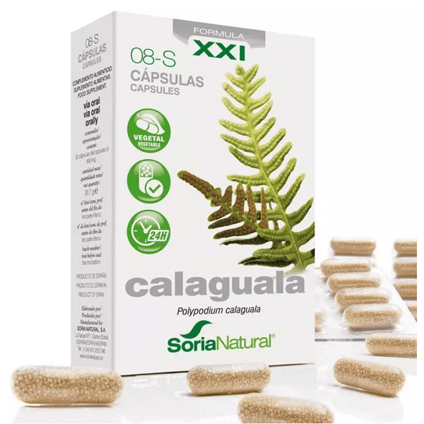 Soria Natural 08-S Calaguala 30 Cápsulas Online|Atida