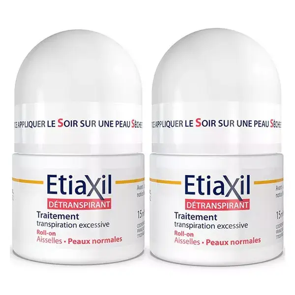 ETIAXIL Déodorant Détranspirant Transpiration Excessive EXTREME Lot de ...