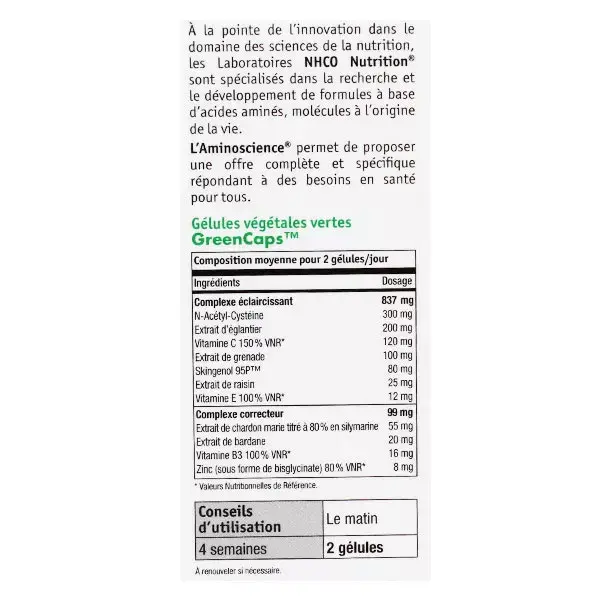 NHCO Perfectium 56 gélules | Pas cher