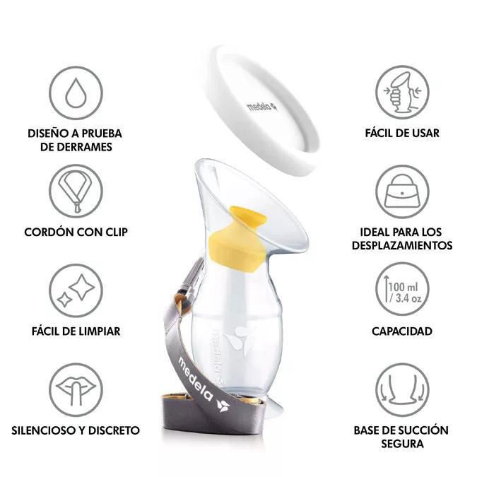 Medela Colector de Leche Materna de Silicona - Atida