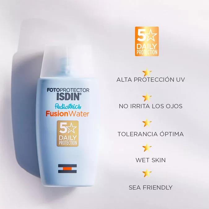 Isdin Fotoprotector Pediatrics Fusion Water SPF50 50 ml - Atida