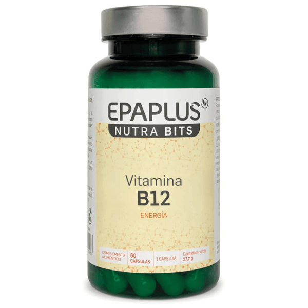 Comprar Epaplus Nutra Bits Vitamina B12 60 Cápsulas | Atida