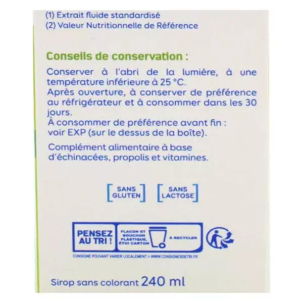 Alvityl Défenses Sirop Vitamine C D 240ml | Pas cher