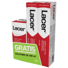 Lacer Anticaries Toothpaste 2x125 ml + FREE Mouthwash 200 ml