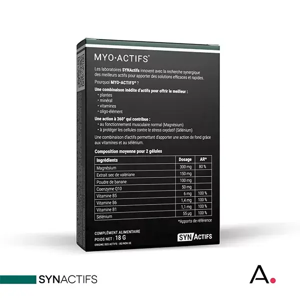 Synactifs Myoactif 30 gélules