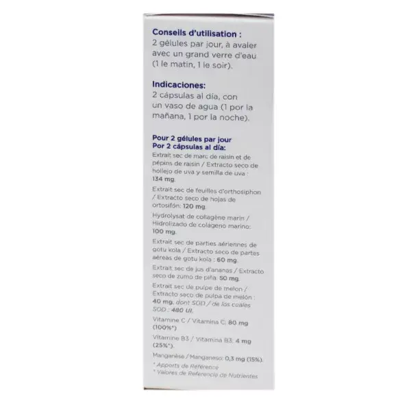Inovance Dermovance Cellu 60 capsules | Pas cher