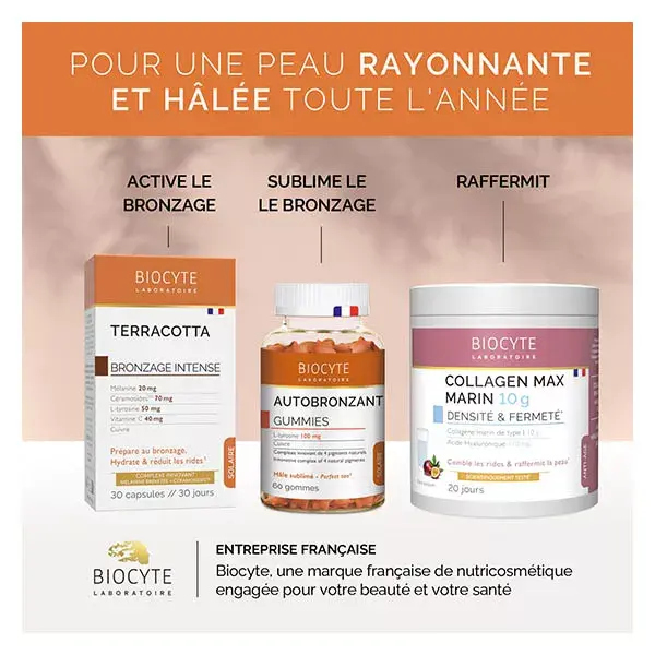 Biocyte Terracotta Cocktail Autobronzant 30 gélules | Prix bas