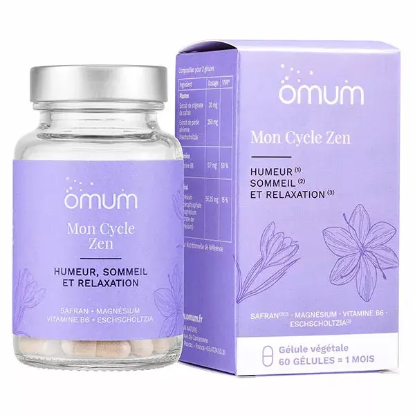 Omum Mon Cycle Zen 60 gélules | Pas cher