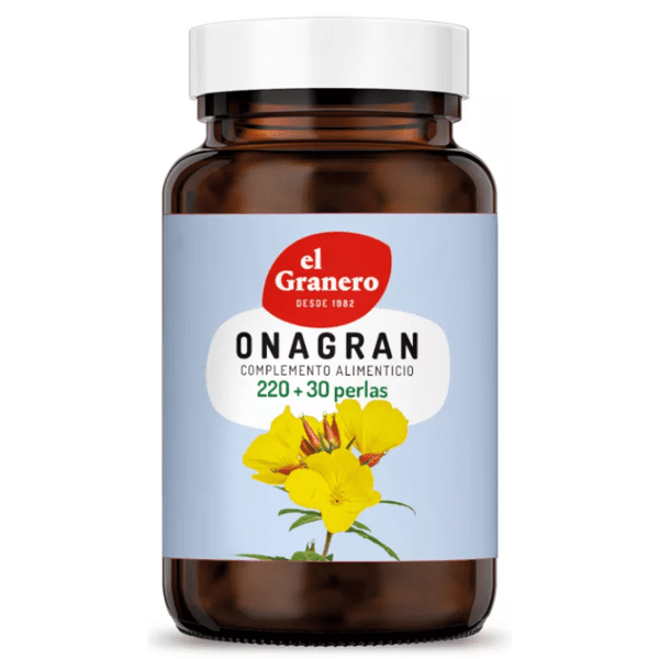 El Granero Integral Onagran Aceite de Onagra 700mg Plus 250 Perlas - Atida
