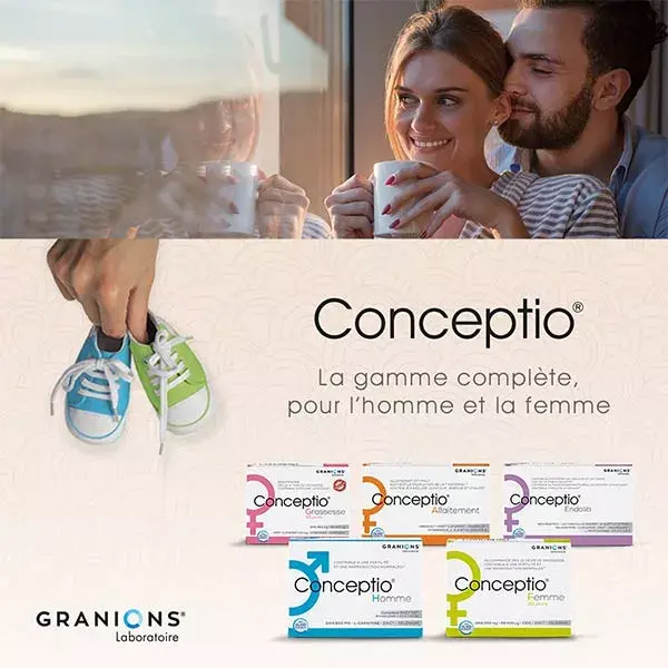 Granions Conceptio Homme 90 capsules et 30 sachets | Pas cher