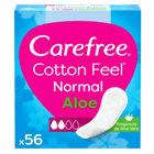 Buy Carefree Cotton Feel Normal Aloe Panty Liners 56 units | mifarma.eu
