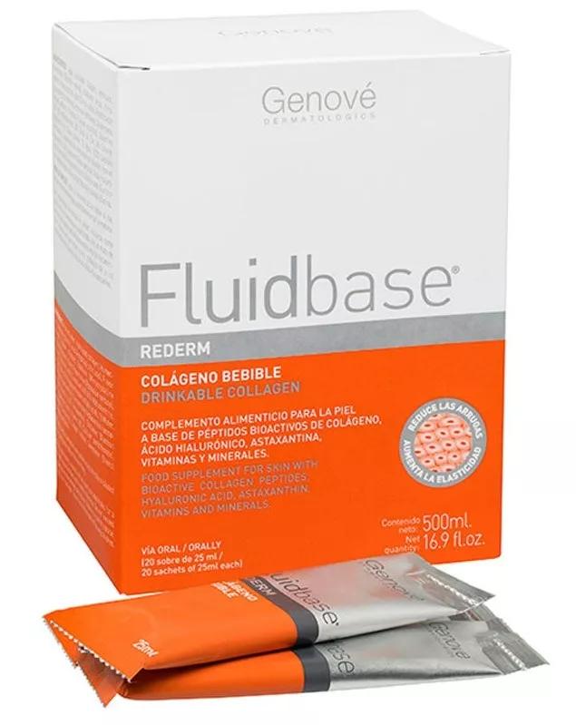 Genove Fluidbase Rederm Colágeno Bebible 20 Sobres - Atida