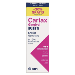 Kin Cariax Gingival Enjuague Bucal 500ml +100 ml - Atida
