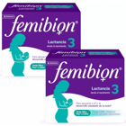 Femibion 3 Women Breastfeeding Pregnancy Multivitamins with Folic Acid ...