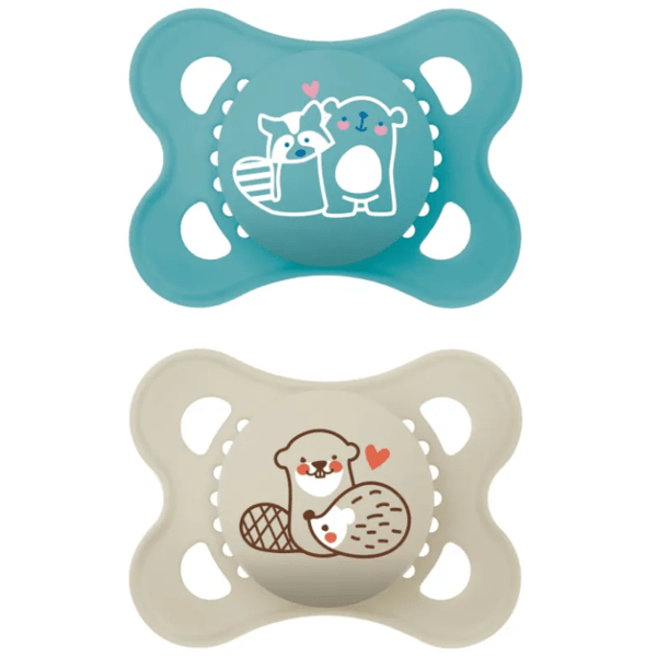 MAM Original Start Pacifier Matte Blue 2-6m 2 units | Atida