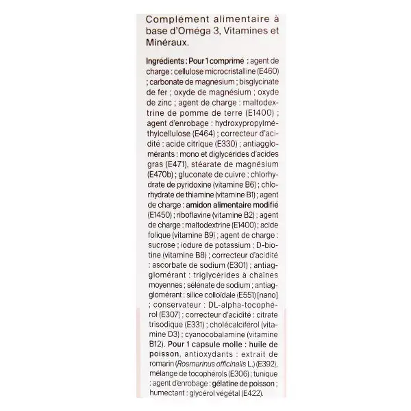 Acheter Oligobs Grossesse Oméga 3 | Prix bas