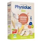 Physiolac Bio Céréales Fruits 6 mois+ 200g | Prix bas