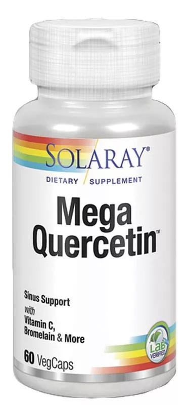 Solaray Mega Quercetin 600mg 60 Cápsulas Vegetales - Atida