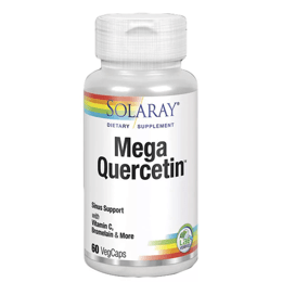 Solaray Mega Quercetin 600mg 60 Cápsulas Vegetales - Atida