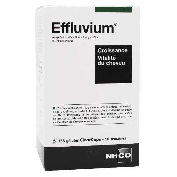 NHCO Effluvium Cheveux 168 gélules | Atida