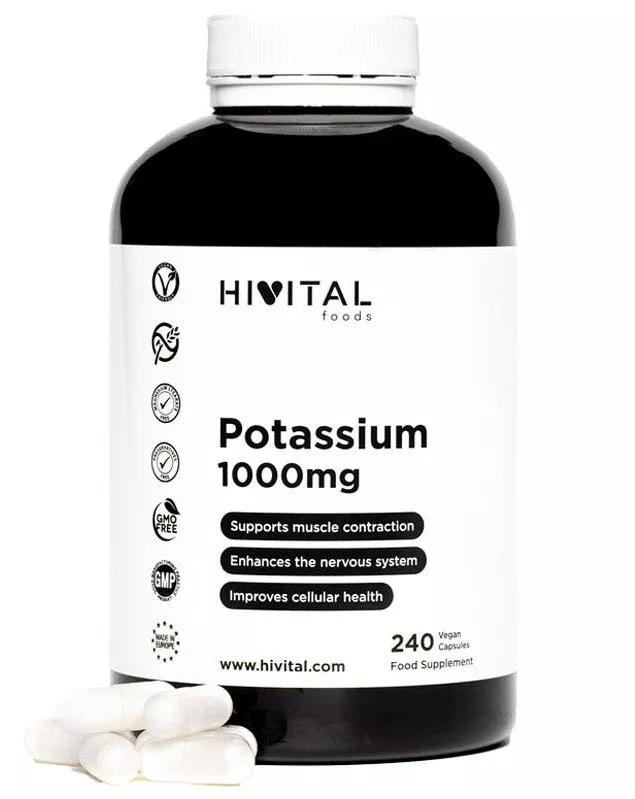 Hivital Potassium 1000 mg 240 Cápsulas - Atida