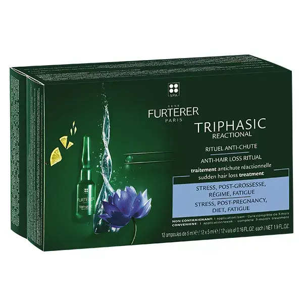 René Furterer Triphasic Reactional Traitement Antichute Réactionnelle ...