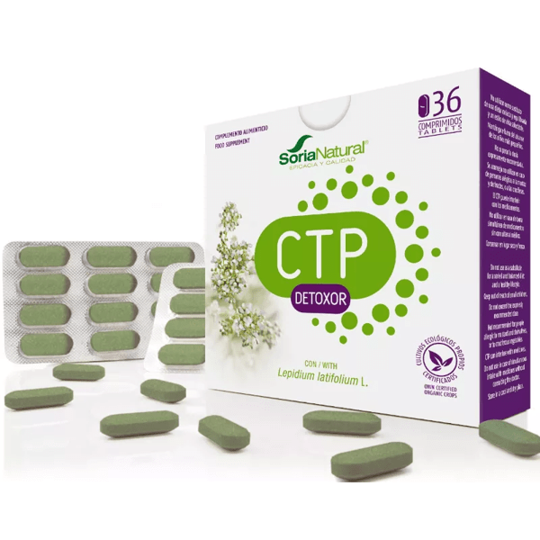Soria Natural CTP Detoxor 36 Comprimidos Online|Atida