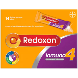 Redoxon Inmuno 4 Vitaminas y Defensas 14 Sobres - Atida