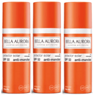 Comprar Bella Aurora Gel Protector Solar SPF50 Piel Mixta Grasa 3x50 ml ...