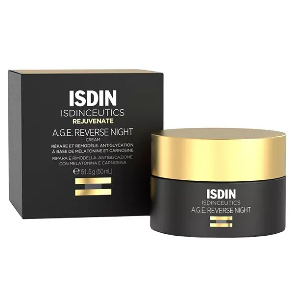 ISDIN Isdinceutics A.G.E. Reverse Night Crème de Nuit Anti-Âge 50g ...