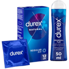 Buy Durex Play Original Intimate Lubricant 50 ml + Natural Plus Easy On ...