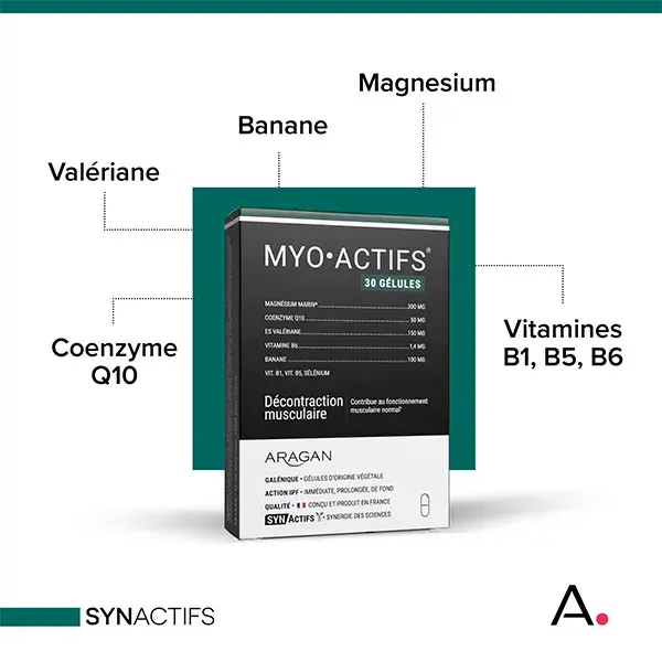 Synactifs Myoactif 30 gélules