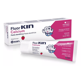 Kin Fluor Calcium Pasta Dentífrica Fresa 75 ml - Atida
