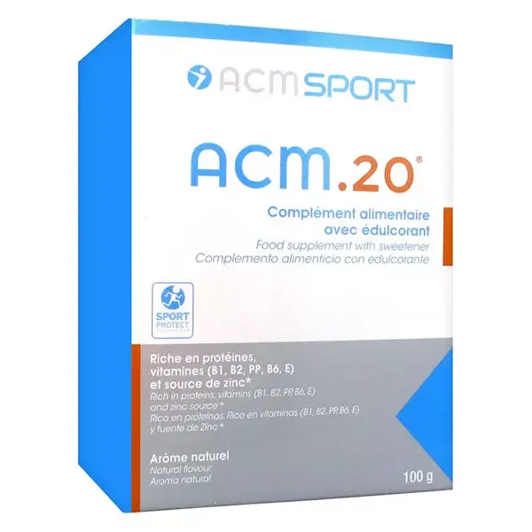 ACM Sport 20 10 sachets | Pas cher