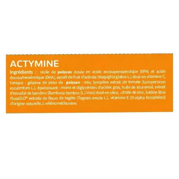 Actymine 30 capsulas